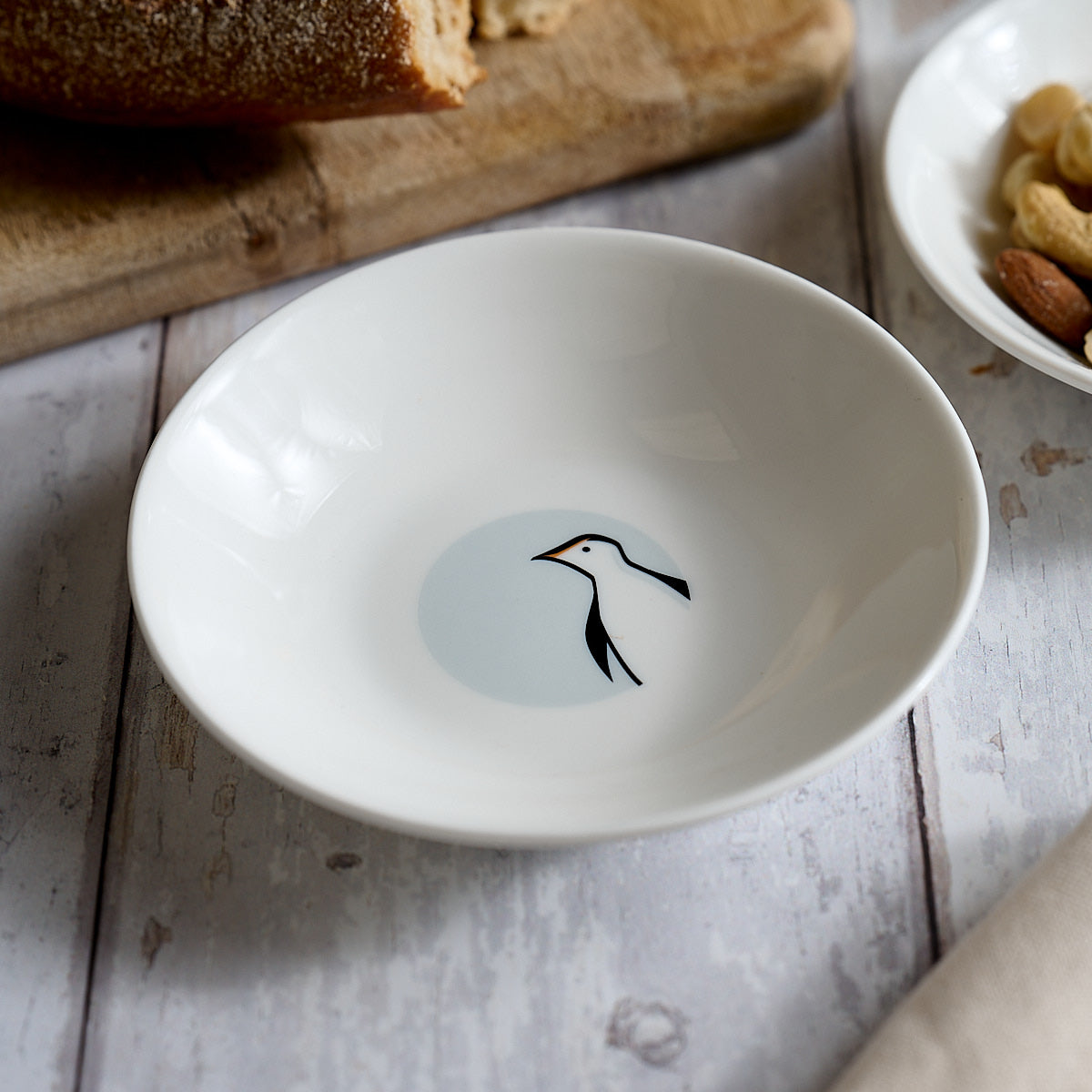 Penguin Nibble Dish by Jin Designs - Gift for Penguin Lovers - UK ...